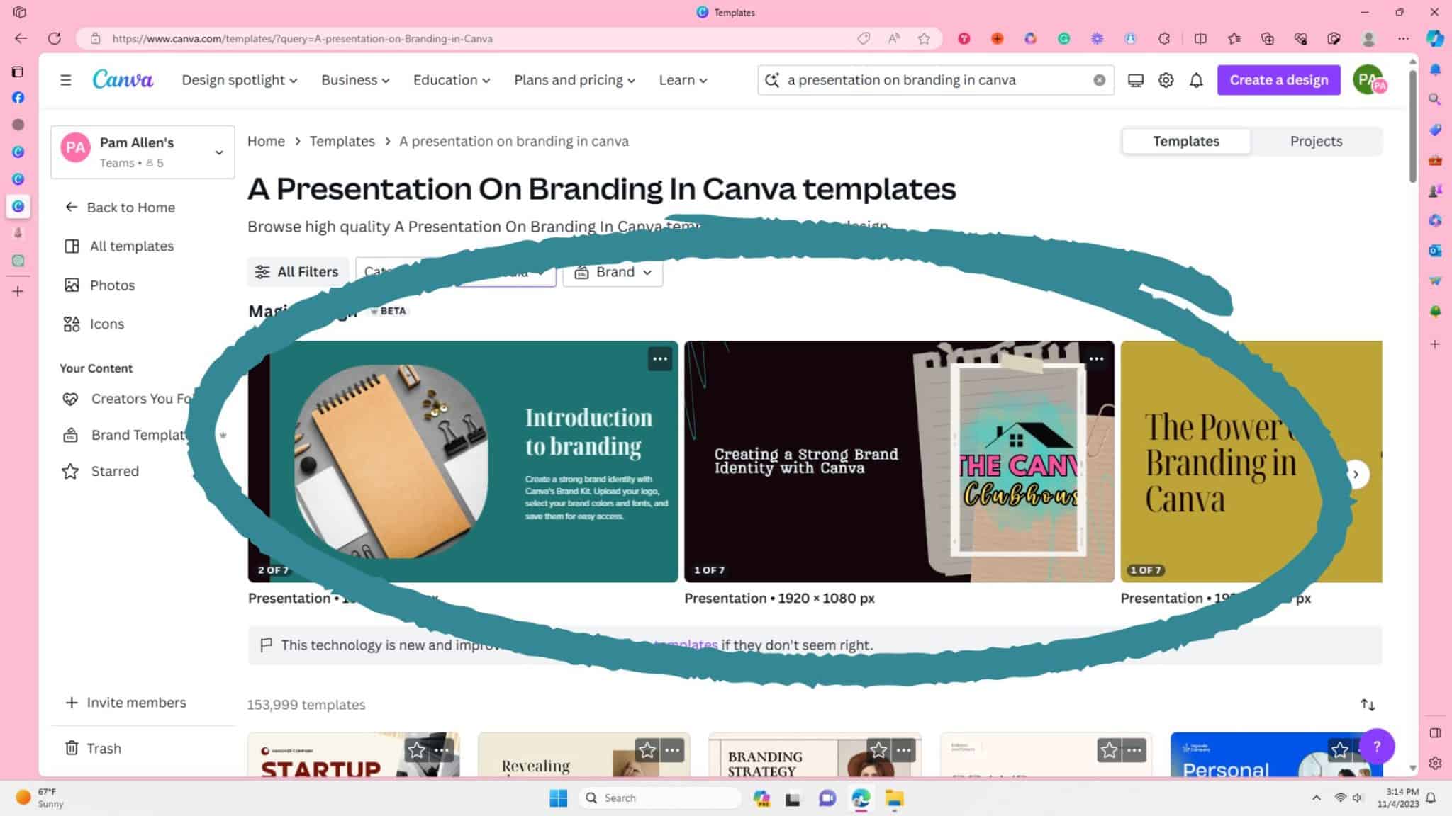How To Use Magic Design AI Tool In Canva - Pam Allen Online