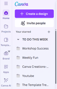 Canva Home Page For Beginners: A Step-by-Step Guide - Pam Allen Online