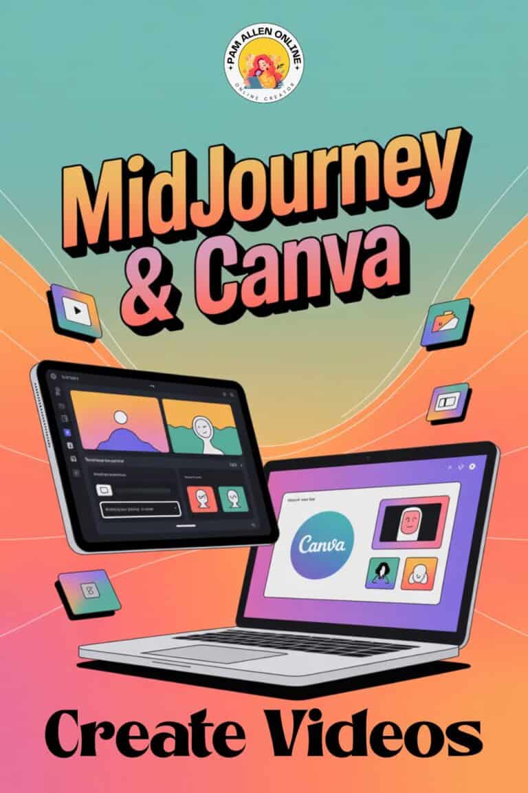 How To Create Videos Using Midjourney And Canva (Step-by-Step) - Pam Allen Online