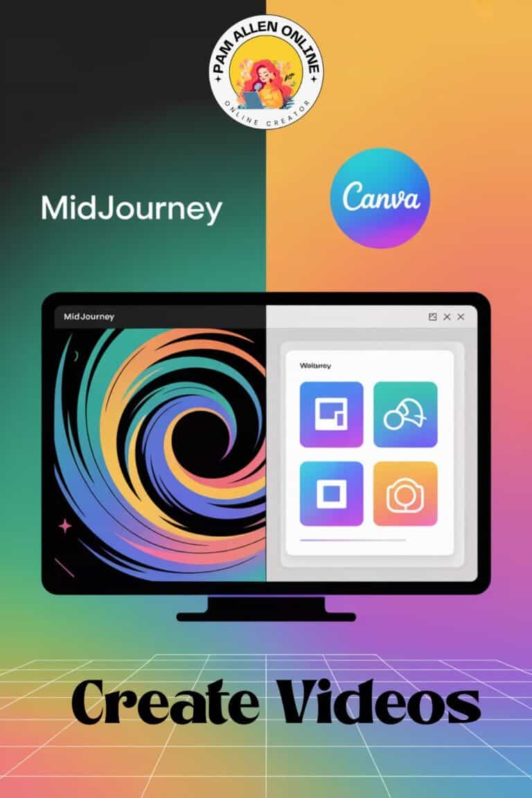 How To Create Videos Using Midjourney And Canva (Step-by-Step) - Pam Allen Online